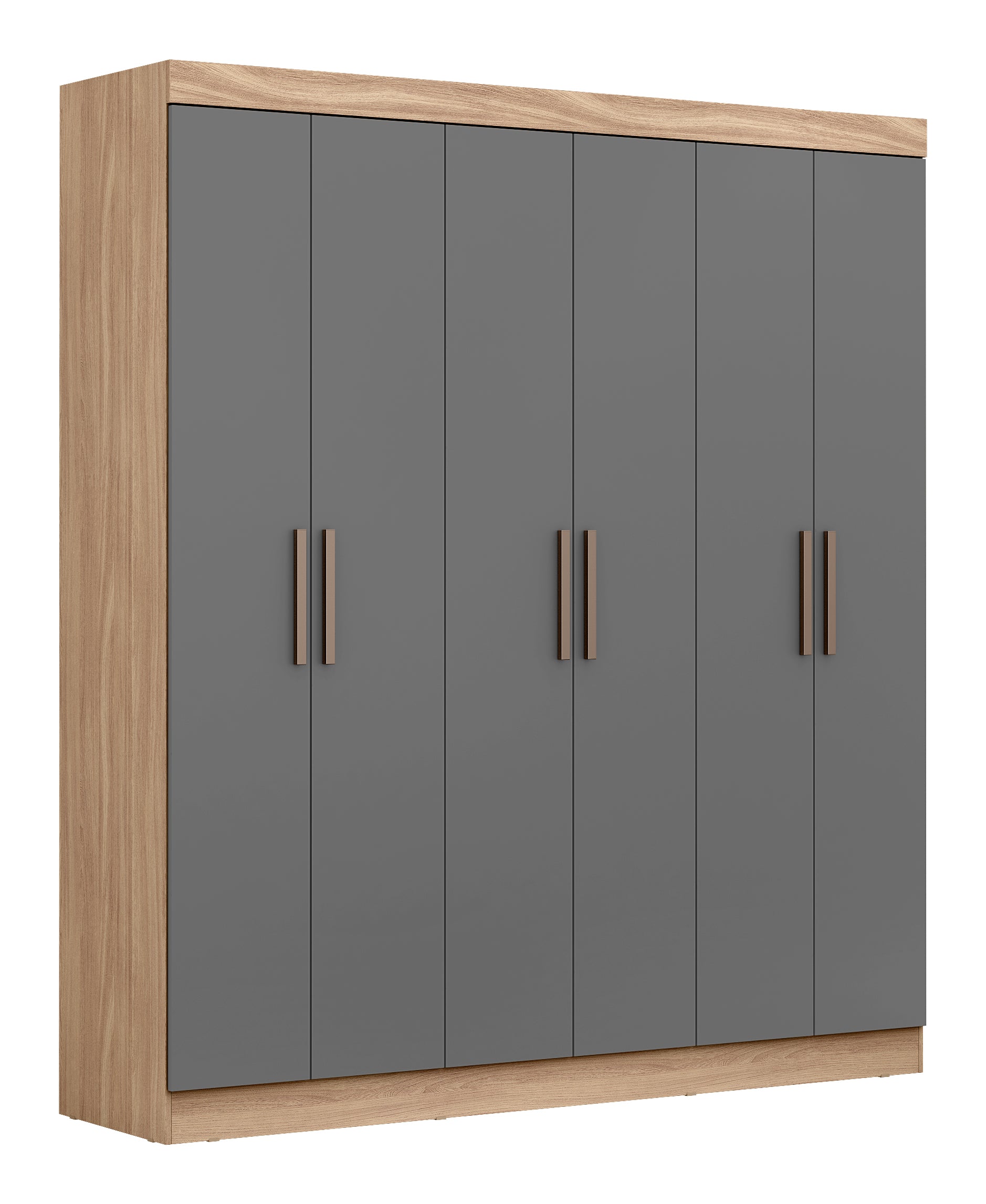 Closet Paris 6P 2C Gris Di Poretti – Altavisión Muebles